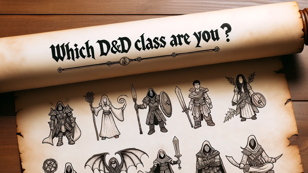 What DnD Class Are You? Take A Quick Quiz!