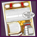 D&D 5e Cleric Character Sheet, Divine Cleric - Fillable PDF