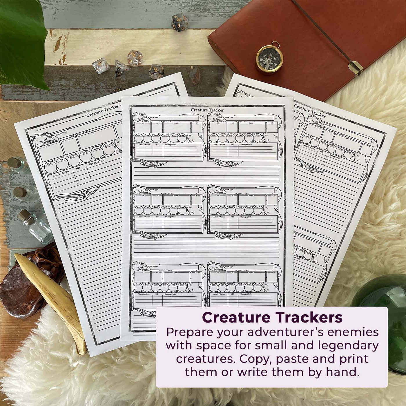 D&D Combat Encounter | D&D 5e Tool For DM | PDF