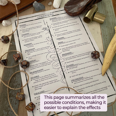 DM's Cheat Sheet | D&D 5th Edition Reference For DM's