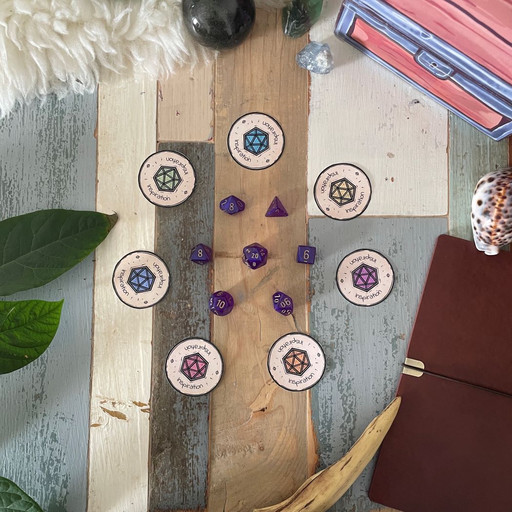 D&D Inspiration Tokens | Printable