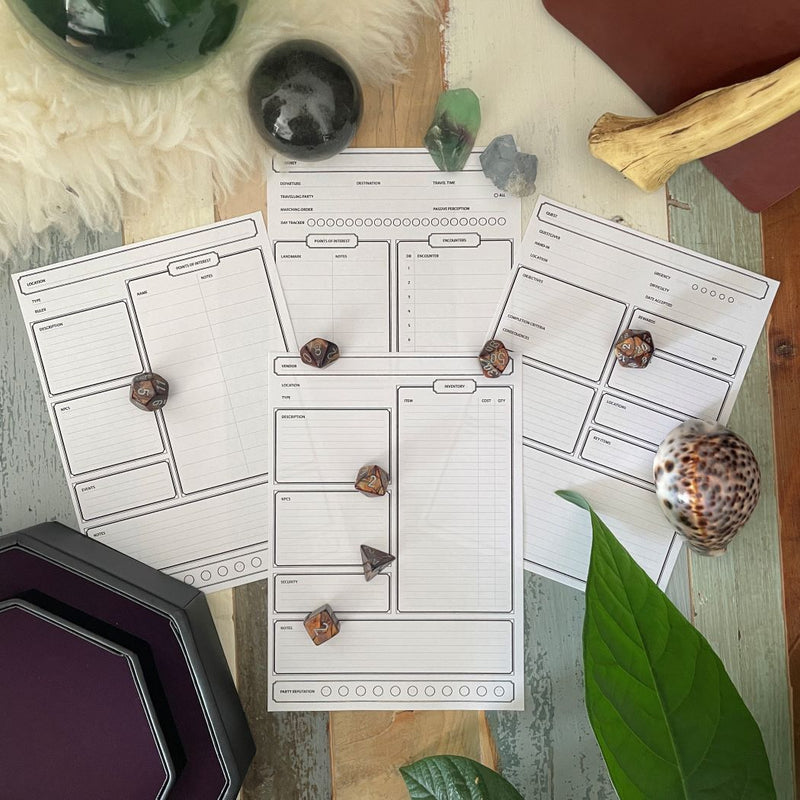 Dungeon Master's Session Planner | D&D 5e | PDF