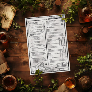 Player's Cheat Sheet | D&D 5e Guide For Beginners | PDF