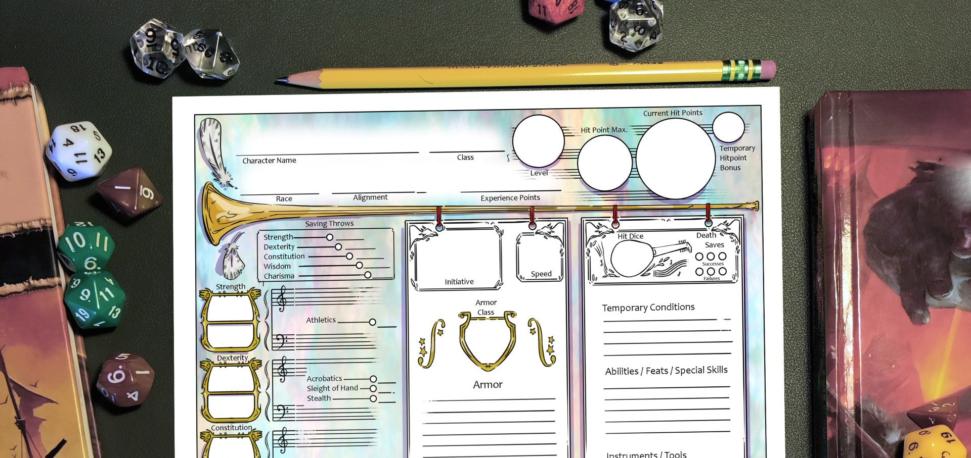 Armor Class - D&D 5e Character Sheets, Cheat Sheets & Spell Cards