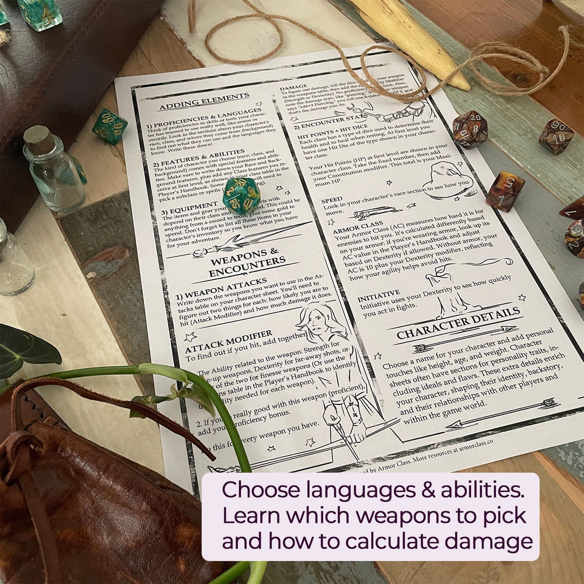 D&D 5e Character Creation & Level Up Guide