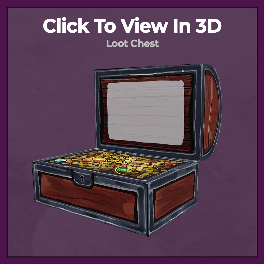 DnD 5e Loot & Mimic Chest - 3D Foldable, PDF Download – Armor Class