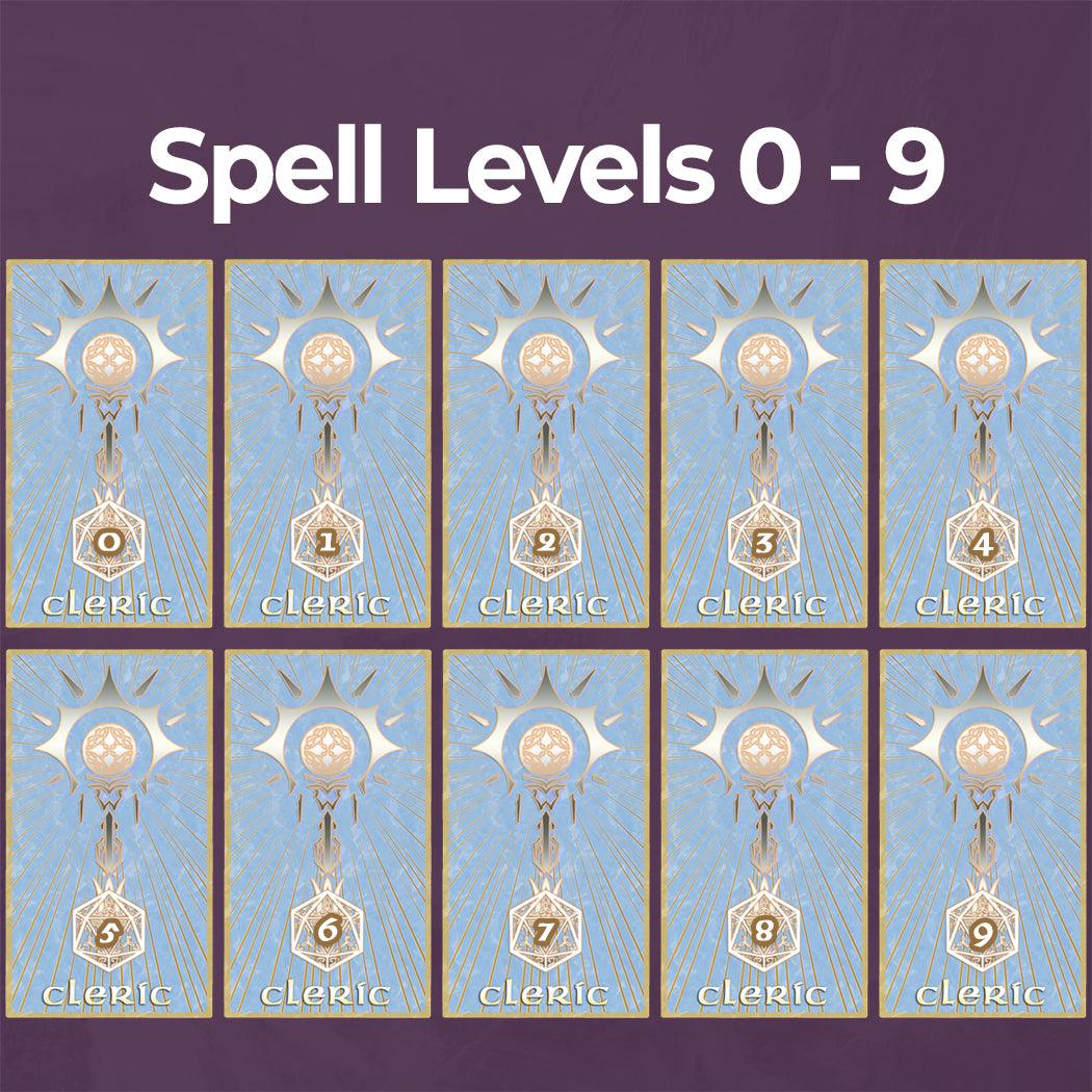 Cleric Spell Cards - D&D 5e Spell Cards - Fillable PDF – Armor Class